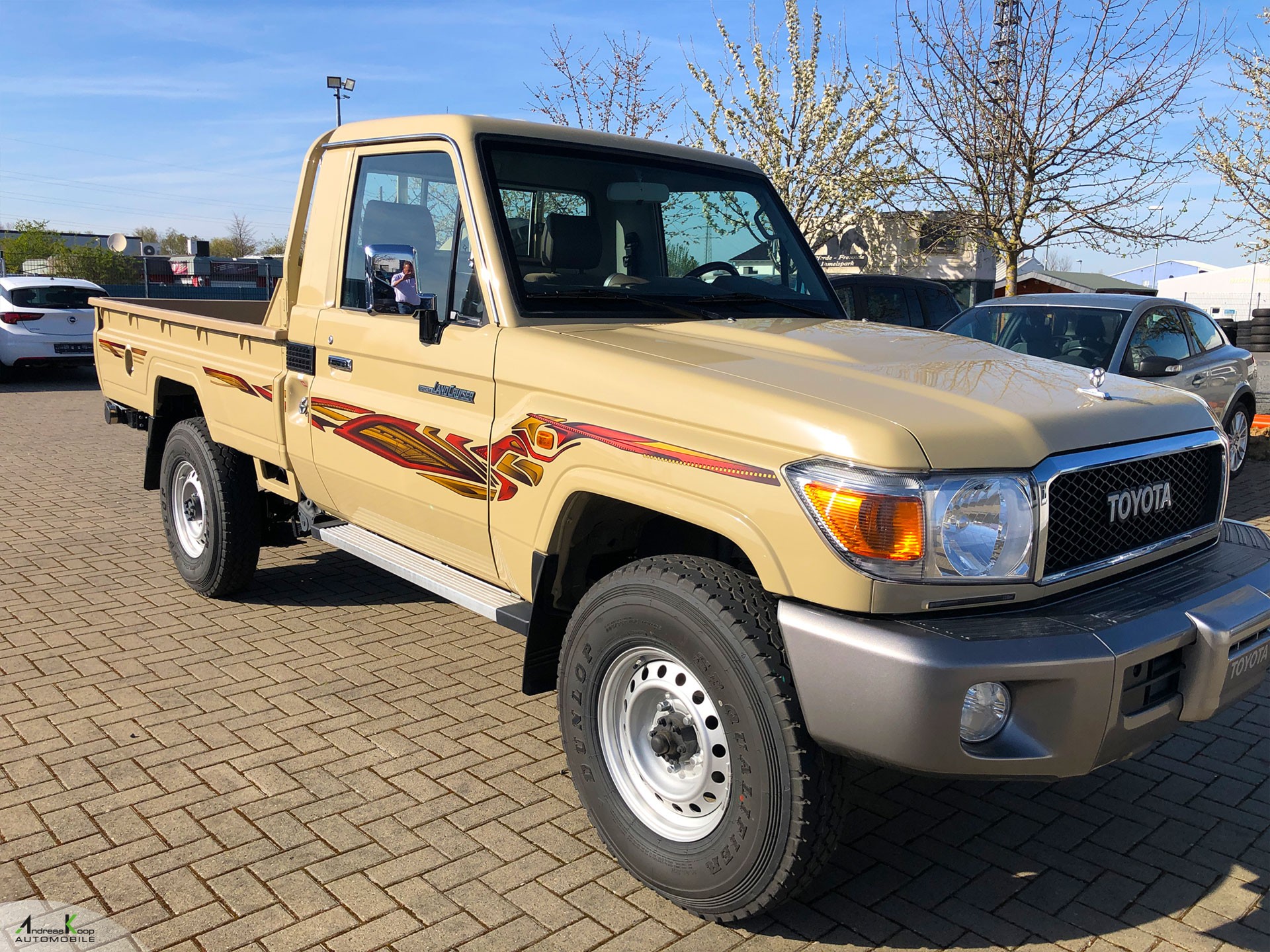 Toyota Land Cruiser GRJ 79 singel cab - Das Arbeitstier