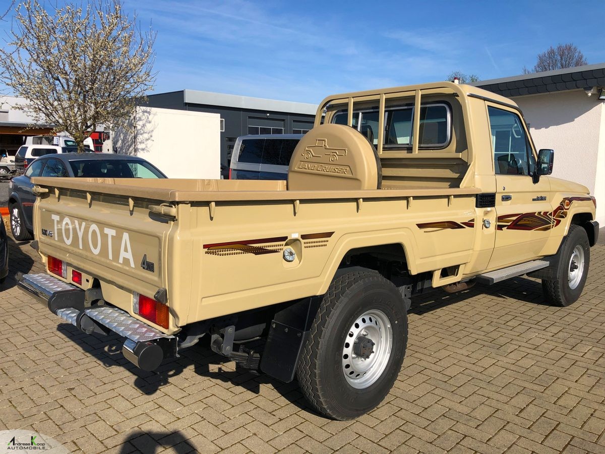 Toyota Land Cruiser GRJ 79 singel cab - Das Arbeitstier