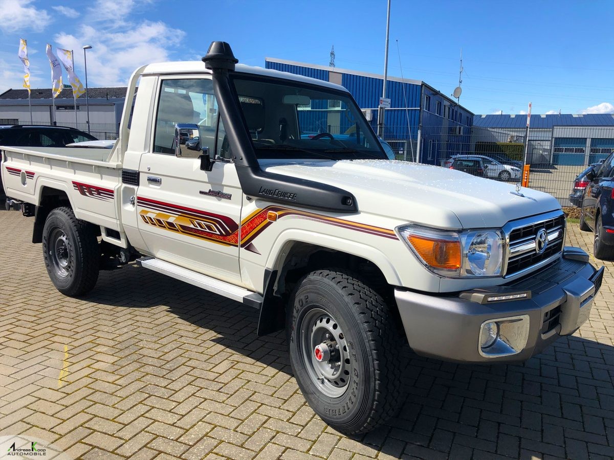 Toyota Land Cruiser GRJ 79 singel cab - Das Arbeitstier
