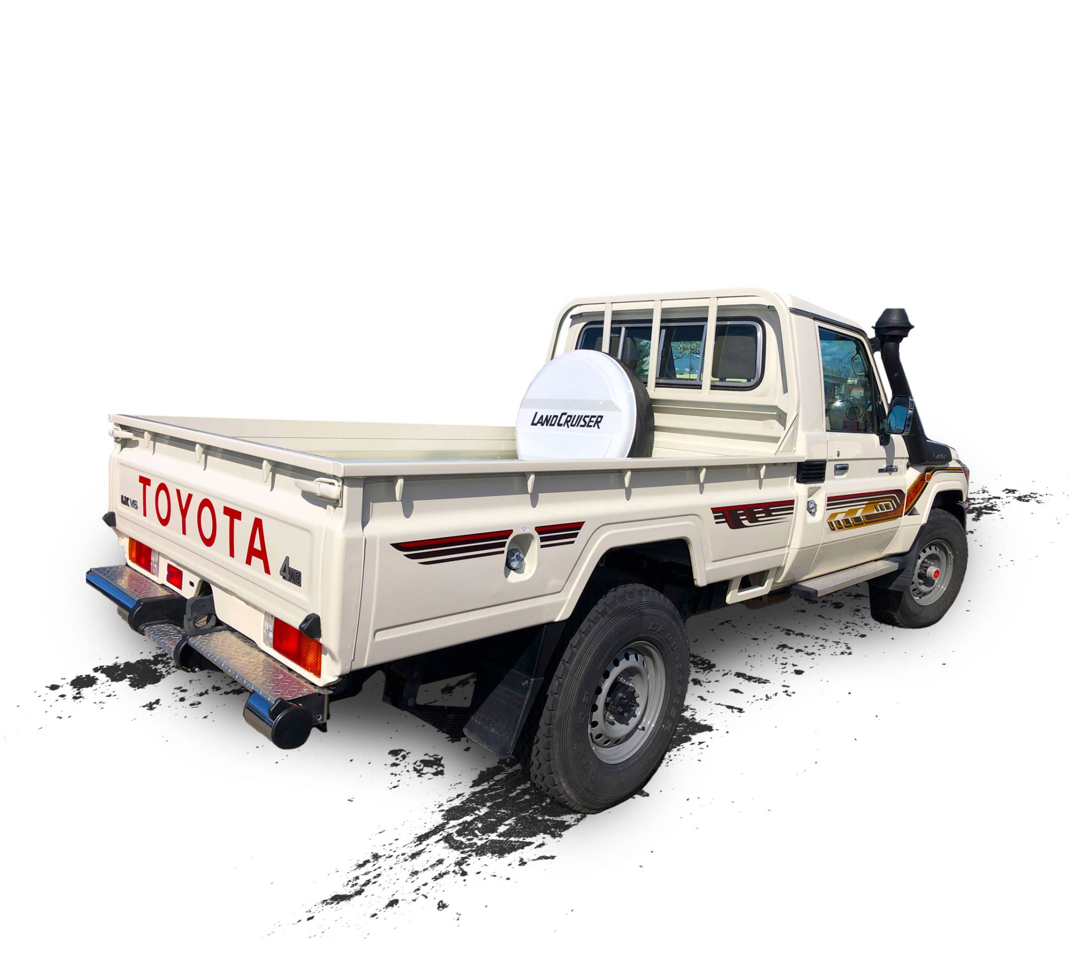 Toyota Land Cruiser GRJ 79 singel cab - Das Arbeitstier